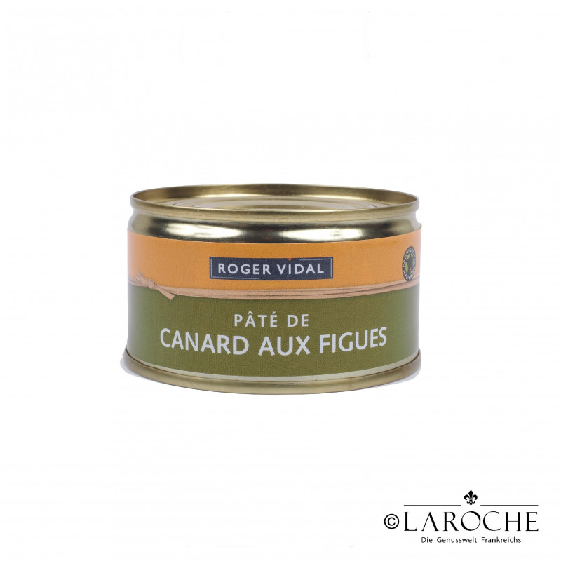 Roger Vidal, Duck paté with figs - 125g
